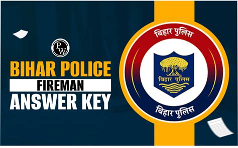 Bihar Police Fireman Answer Key 2024 Pdf Download