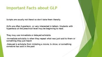 Gestalt Language Processing Introduction And Strategies For Parents And Staff