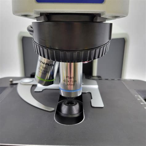 Olympus Microscope Bx43 With Fixed Binocular Head And 20x Objective
