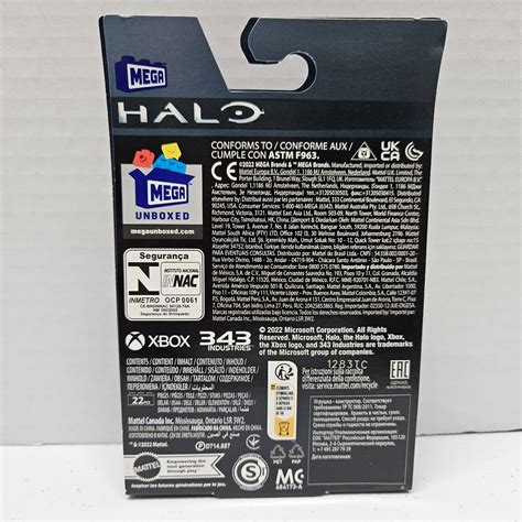 Mega Construx Halo Sangheili Honor Guard Series 18 Red Minifigure New