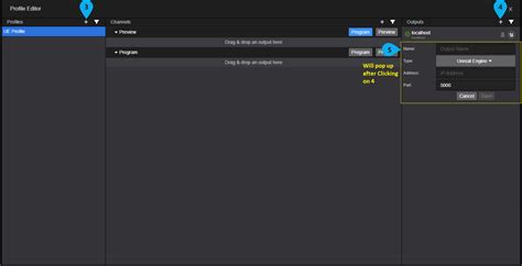Creating A Profile Erizos Studio Documentation
