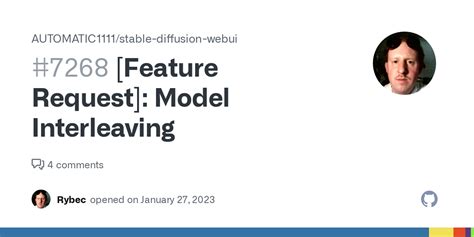 Feature Request Model Interleaving · Issue 7268 · Automatic1111