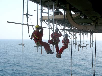 NGL Jetty Area Scaffolding TRAGS