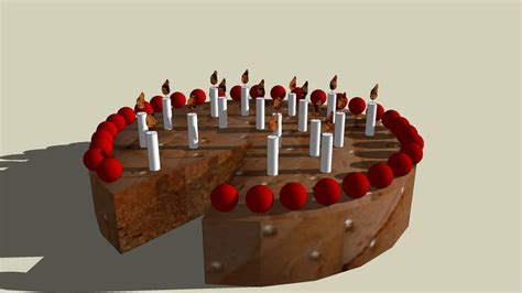 Birthday Cake 3d Warehouse