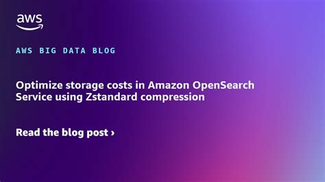 Rodrigo Prado On Linkedin Optimize Storage Costs In Amazon Opensearch
