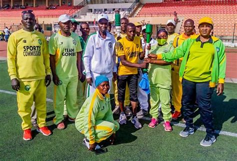 National Sports Festival Team Gombe Recieves Torch Of Unity