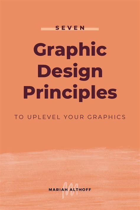 Graphic Design Principles To Up Level Your Graphics