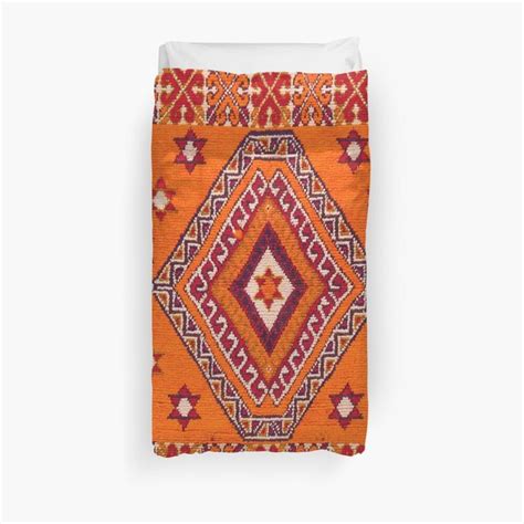 Traditional Moroccan Heritage Artwork Design Duvet Cover