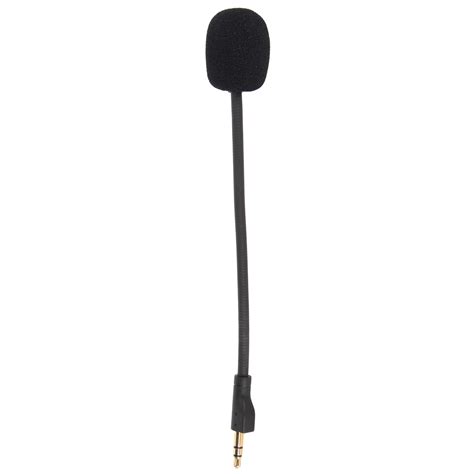 Mic Replacement 35mm Rotatable Gold Plated Plug Flexible Detachable
