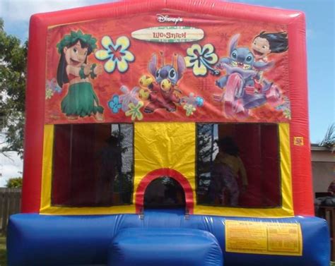 Lilo And Stitch Bouncy Castle Small Hire In Auckland New Zealand A1