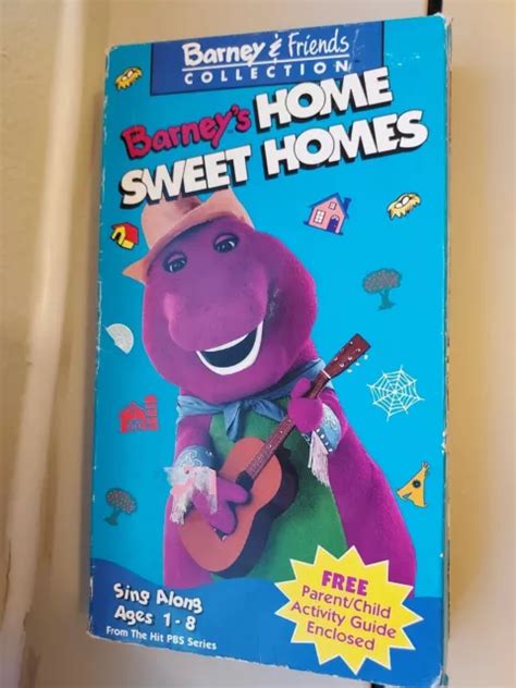 VHS BARNEY Barneys Home Sweet Homes VHS 1993 EUR 11 43 PicClick IT