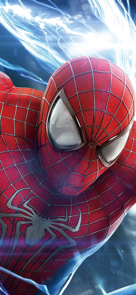 Download Spider Man Face Mobile Wallpaper