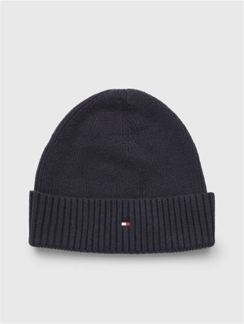 Essential Flag Rib Knit Beanie Tommy Hilfiger