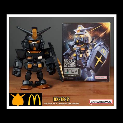 QMSV RX 78 2 Mini Gundam Ver Angus X MCDONALD S Hobbies Toys Toys