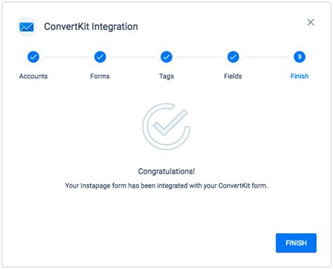integrating with convertkit instapage help center