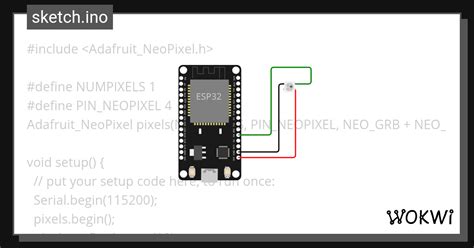 Neo Pixel Test Wokwi Esp32 Stm32 Arduino Simulator Neo Pixel Test Wokwi Esp32 Stm32 Arduino Simulator