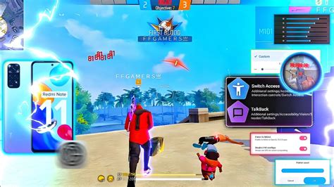 Best Settings HUD SENSI DPI Redmi Note 11 90 HEADSHOT RATE