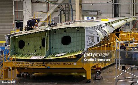 Airbus Sas A320 A330 Aircraft Wing Production Photos And Premium High