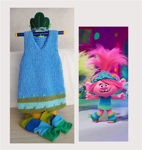 Handmade Princess Poppy Costume Adult Trolls Band Together Outfit Etsy