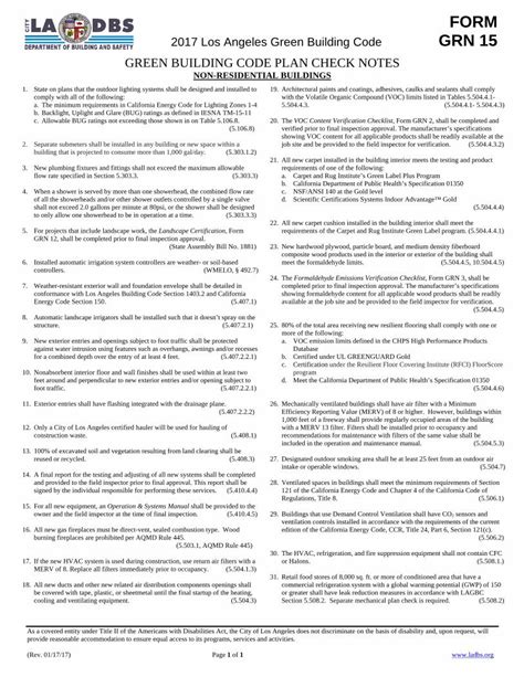 Pdf Green Building Code Plan Check Notes Building Code Plan Check