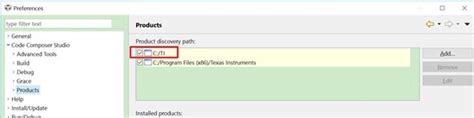 win10上新装CCS 编译报错提示找不到sdk 低于 1GHz 论坛 低于 1GHz E2E 设计支持