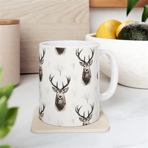 Deer Mug Deer Coffee Mug For Hunter T For Dad Coffee Mug T White