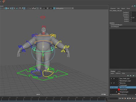 Maya Rigging