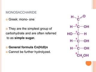CARBOHYDRATE Pptx Chemistry Science