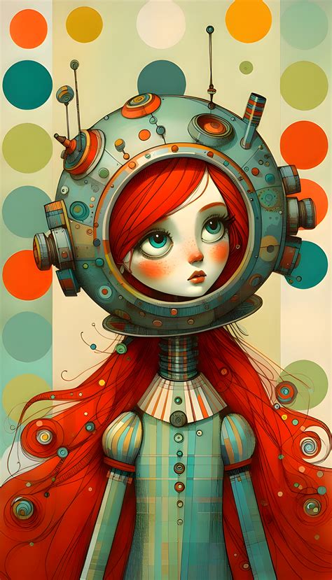 Download Ai Generated Girl Helmet Royalty Free Stock Illustration