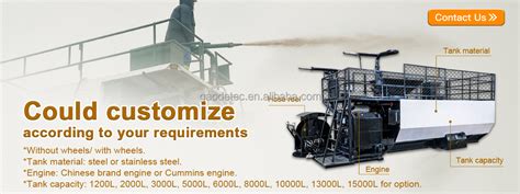 8000l Vehicle Mounted Grass Seed Spraying Machine Gaodetec