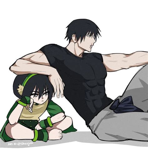 Toph X Toji Avatar The Last Airbender X Jujutsu Kaisen Avatar Tod
