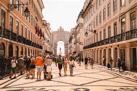 Arco Da Rua Augusta A Porta De Entrada Para A Cidade