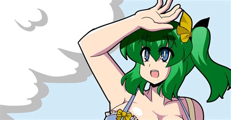 東方 大ちゃんサマー 赤袖お疲れモードのイラスト Pixiv