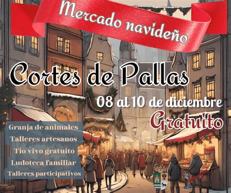 Mercado navideño de Cortes de Pallas Valencia 2023 Mercados