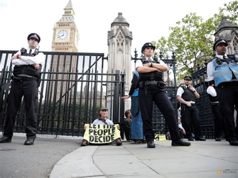 Six Arrested After Extinction Rebellion Protest Inside British