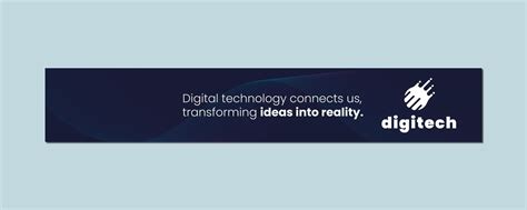 Free Vector Technology Linkedin Banner Template