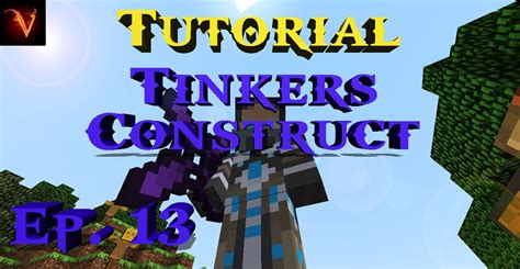 Minecraft Tutorial Del Mod Tinkers Construct Ep 13 Shurikens Youtube