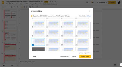 How To Insert A Calendar In Google Slides Google Slides Tutorials