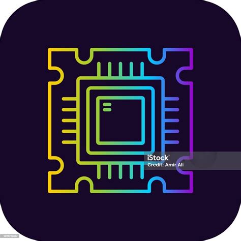 Processor Icon Stock Illustration Download Image Now Design Icon