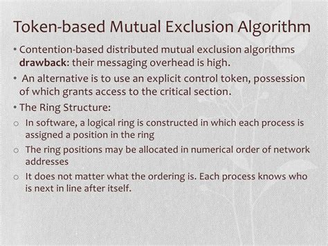 Ppt 45 Distributed Mutual Exclusion Powerpoint Presentation Free Download Id2000782
