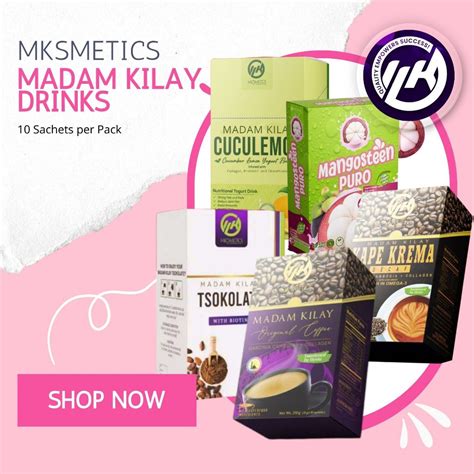 Mksmetics Madam Kilay Drinks Coffee Cuculemon Detox Kape Krema Tsokolate Drinks