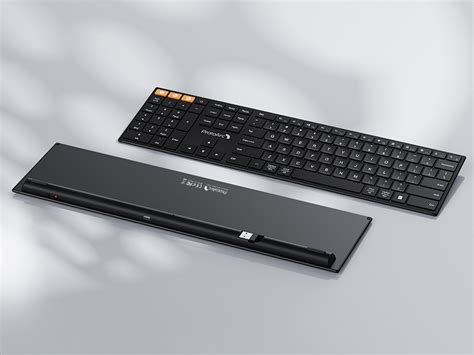 Protoarc 2 4g Wireless Left Handed Keyboard Xk21 Bluetooth Ultra Thin Keyboard