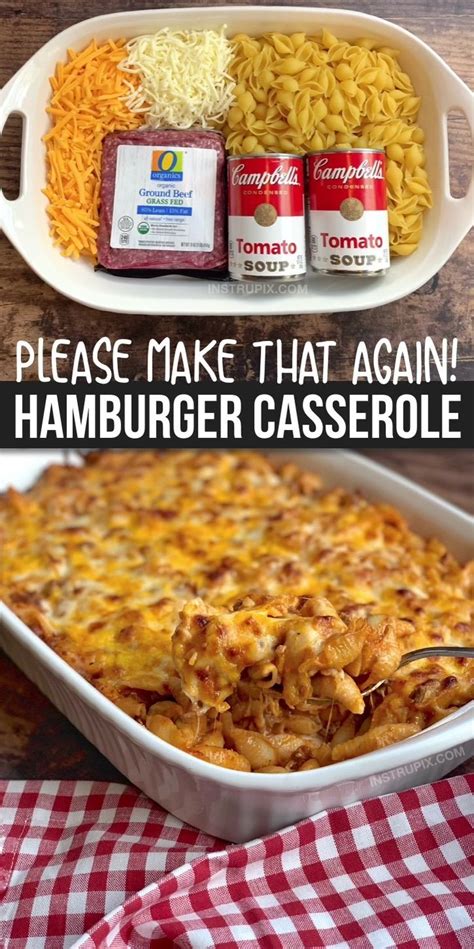 4 Ingredient Hamburger Casserole Quick Easy Artofit