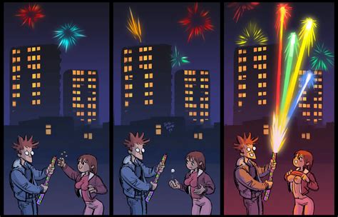 Rule 34 Au Artist Boli Blog Breasts Brown Hair Fireworks Flashing