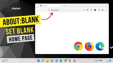 Set A Blank Home Page In Your Web Browser Aboutblank Page
