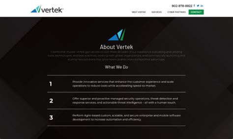Vertek Corporation Reviews And Clients Designrush