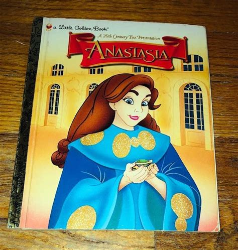 Vintage Little Golden Book 20th Century Fox Anastasia 1997 Hardcover £