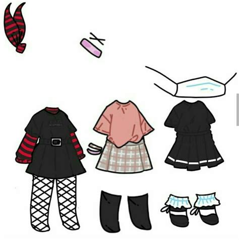 Pin Su гача лайф одежда Disegni Vestiti Outfit