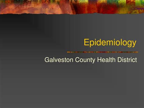 Ppt Epidemiology Powerpoint Presentation Free Download Id1473254