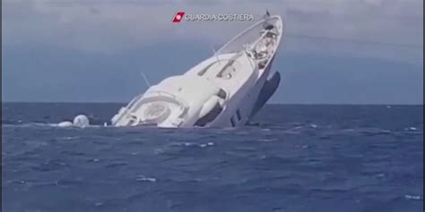 Superyacht Sinking Off Italian Coast Caught On Video Fox News